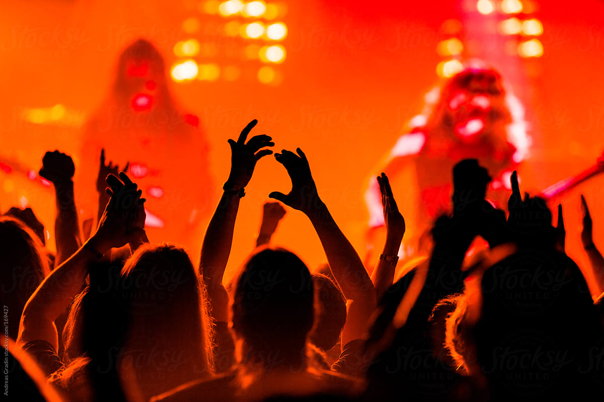 "Live Show Crowd" by Stocksy Contributor "Andreas Gradin" - Stocksy