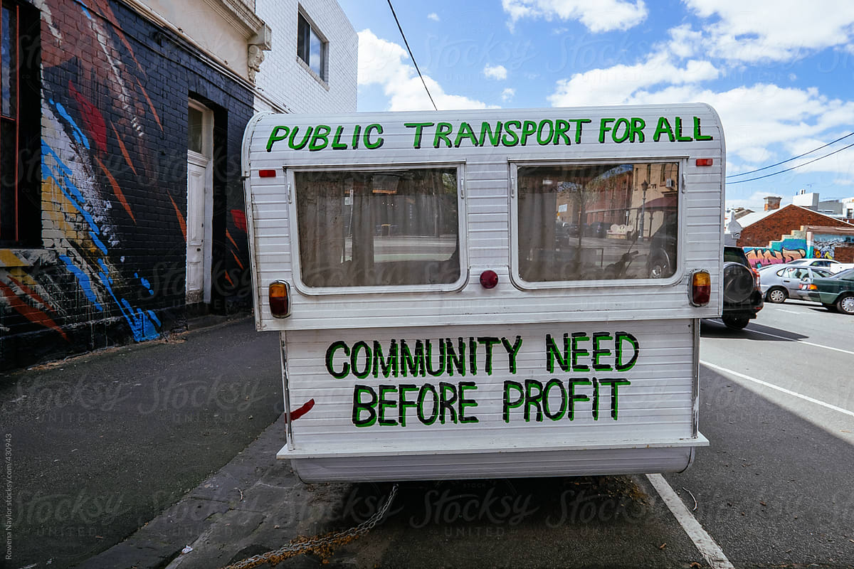 "Community Protest Around Public Transport" by Stocksy Contributor ...