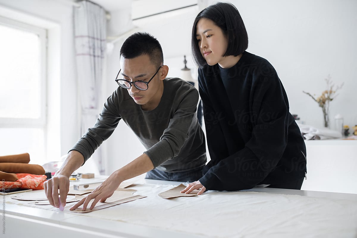 "Design Professional Working In Studio" by Stocksy Contributor "MaaHoo ...
