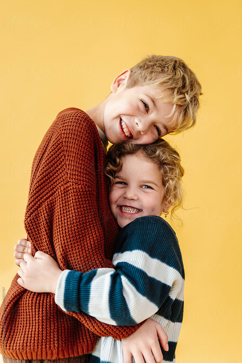 "Kids Hugging Each Other" by Stocksy Contributor "Melissa Milis ...