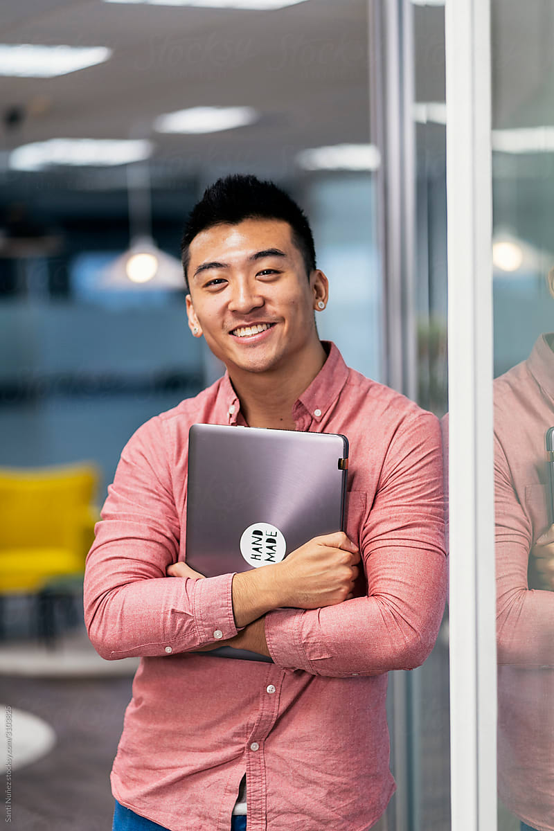 "Portrait Of A Handsome Business Man Looking At Camera" by Stocksy ...