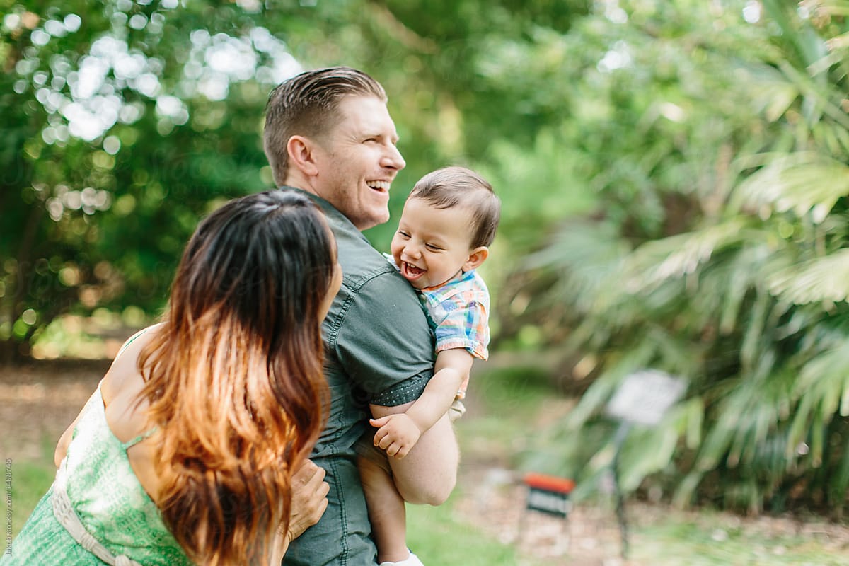 "Adorable Family Playing Together" by Stocksy Contributor "Jakob ...