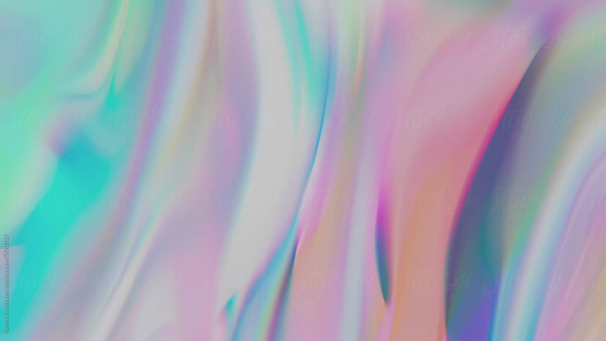 "Moving 3D Render Of Light Refracting Abstract Glass Surface" by ...