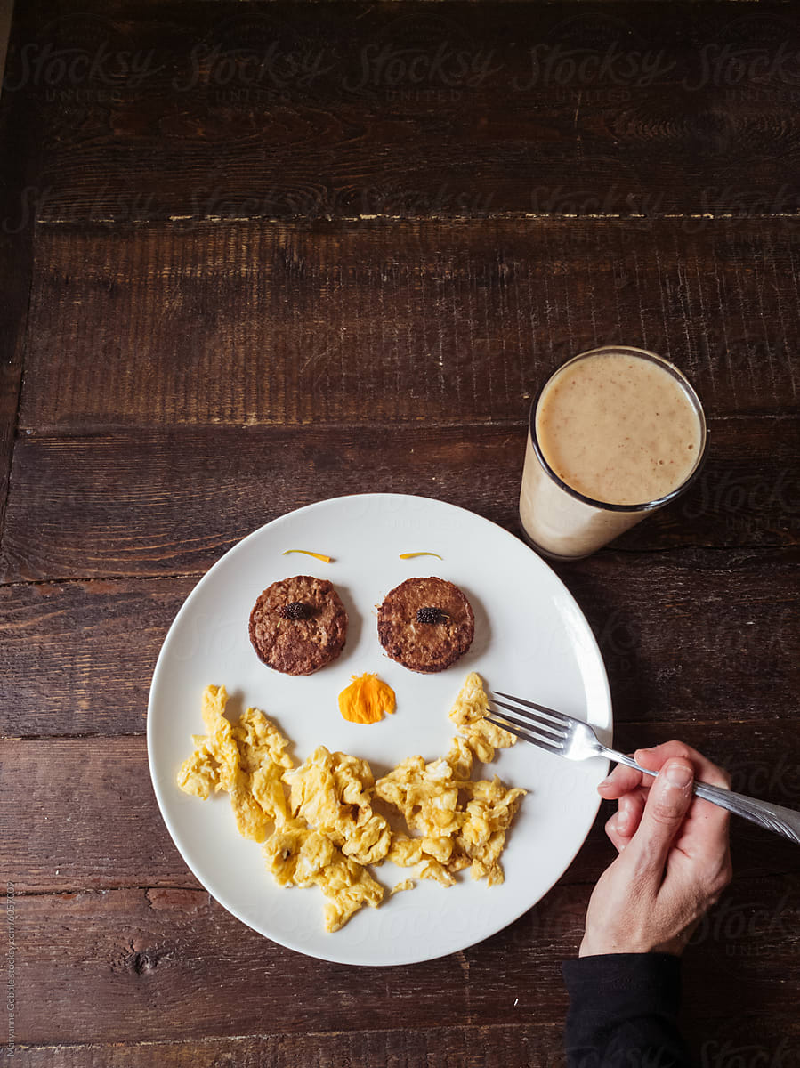 "Playful Breakfast Food Face" by Stocksy Contributor "Maryanne Gobble ...