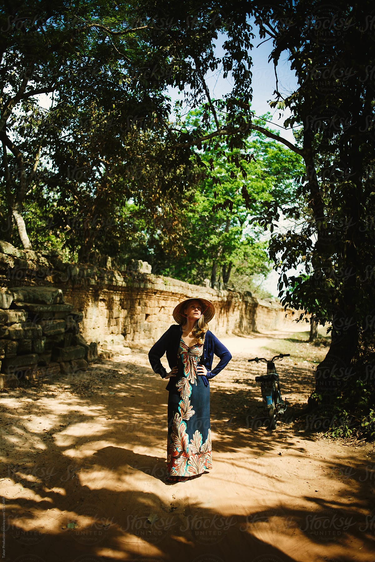 "Young Pretty Woman At Angkor Wat" by Stocksy Contributor "Artem ...