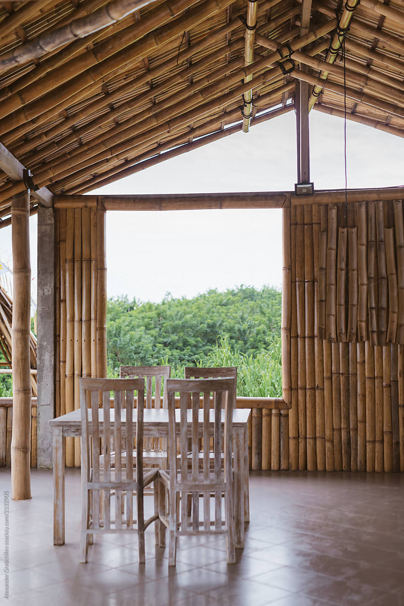 "Bamboo House With A Window View" by Stocksy Contributor "Eugenia ...