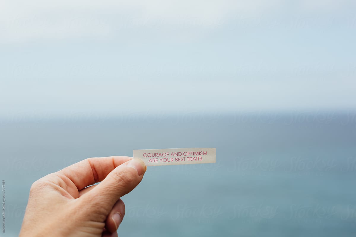 "Courage And Optimism Are Your Best Traits" by Stocksy Contributor ...