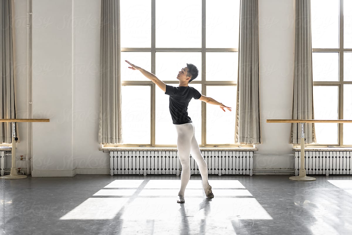 "Professional Male Dancer Practicing Movement" by Stocksy Contributor ...