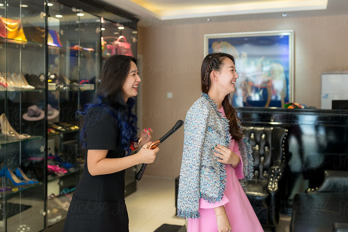 "Business Owner Helping Customer Indoors" by Stocksy Contributor ...