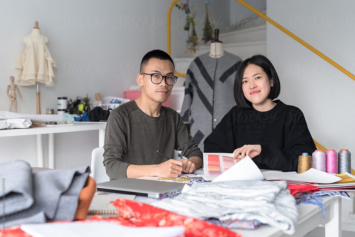 "Design Professional Working In Studio" by Stocksy Contributor "MaaHoo ...