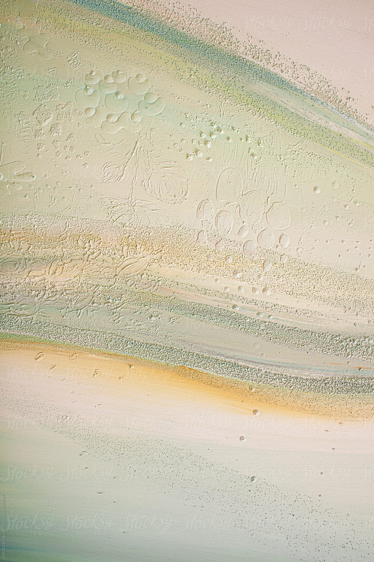 "Canvas Painted With Soft Colors And Texture" by Stocksy Contributor ...