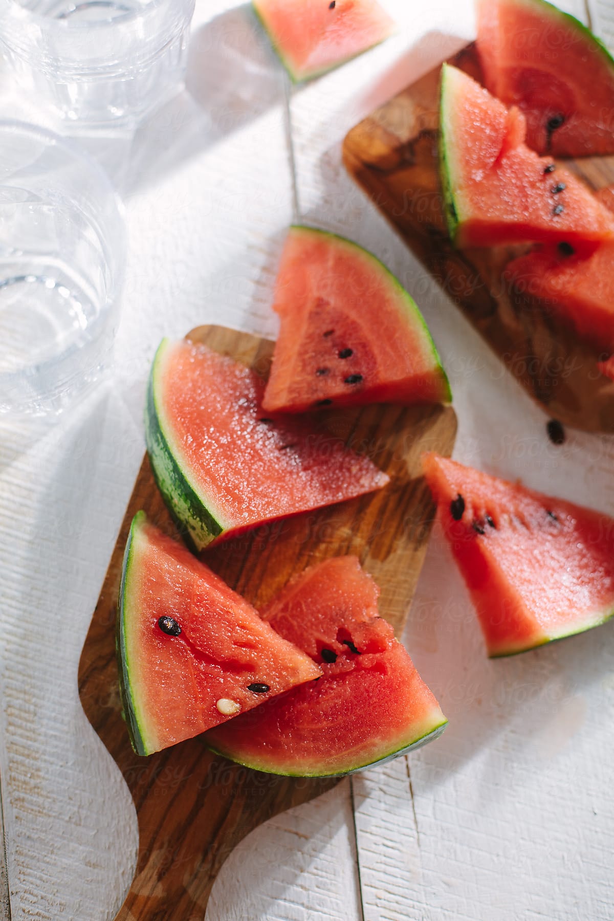 "Fresh Watermelon" by Stocksy Contributor "Davide Illini" - Stocksy