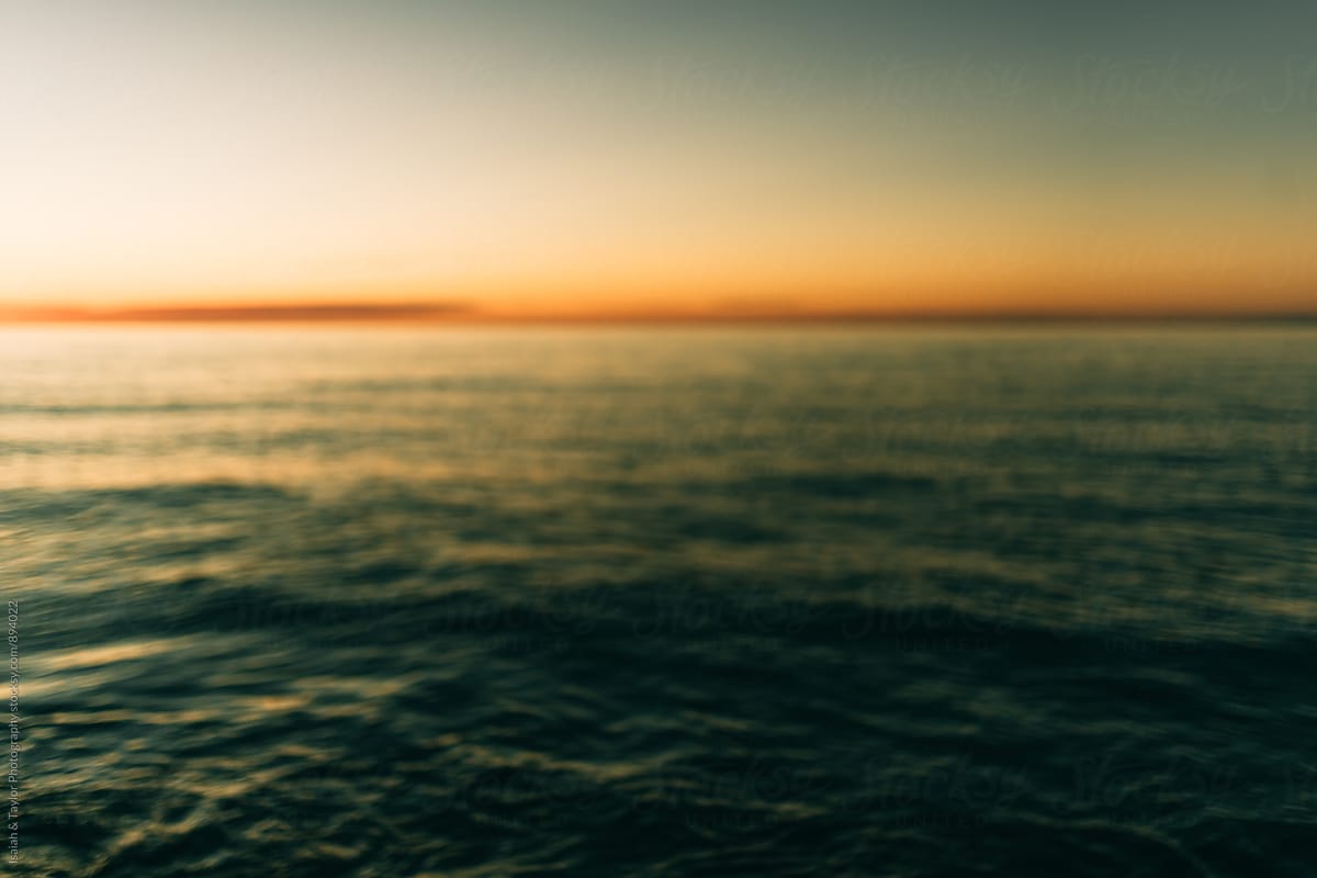 "Sunset Beach Landscape" by Stocksy Contributor "Itla" - Stocksy