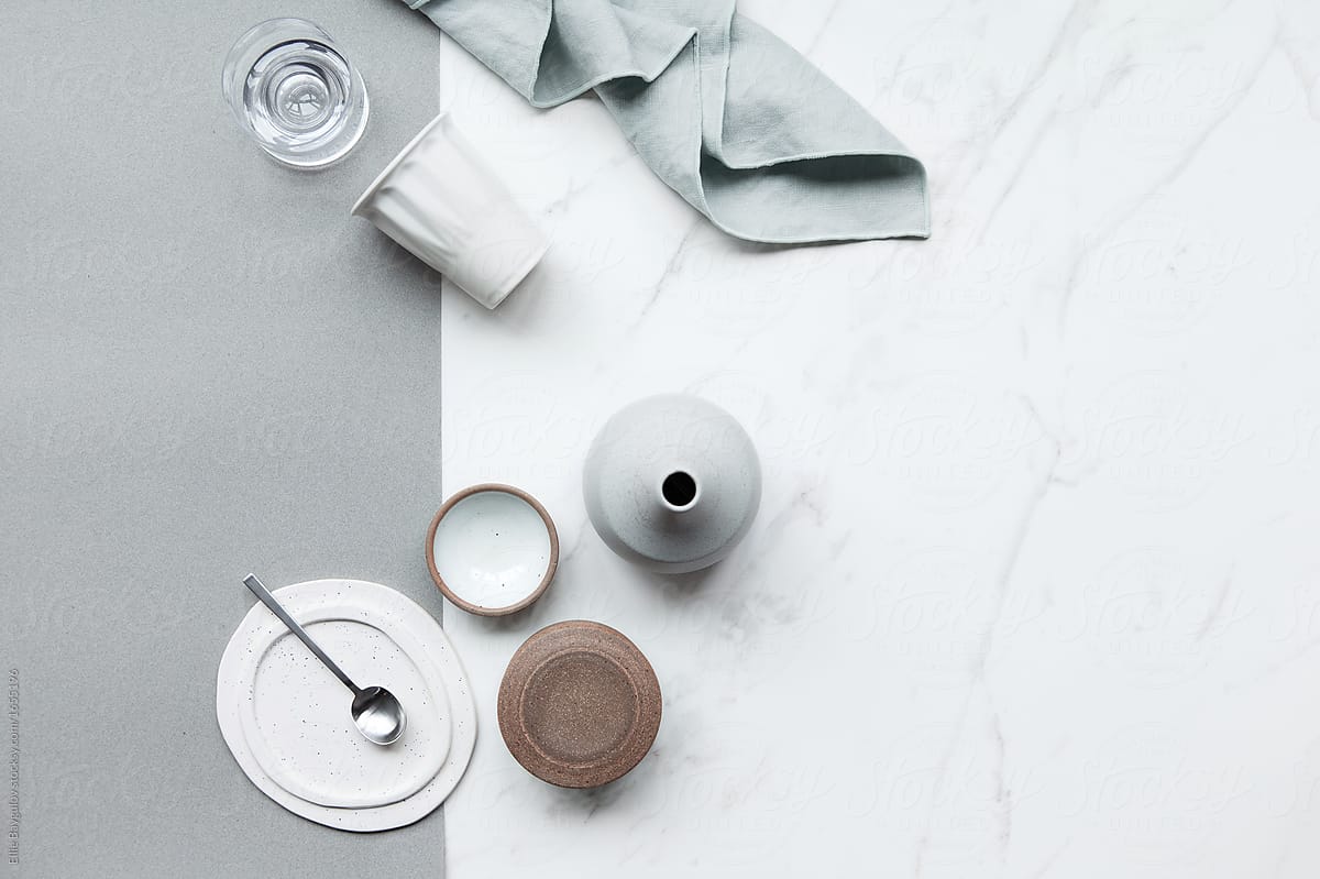 "Handmade Ceramic Still Life" by Stocksy Contributor "Ellie Baygulov ...