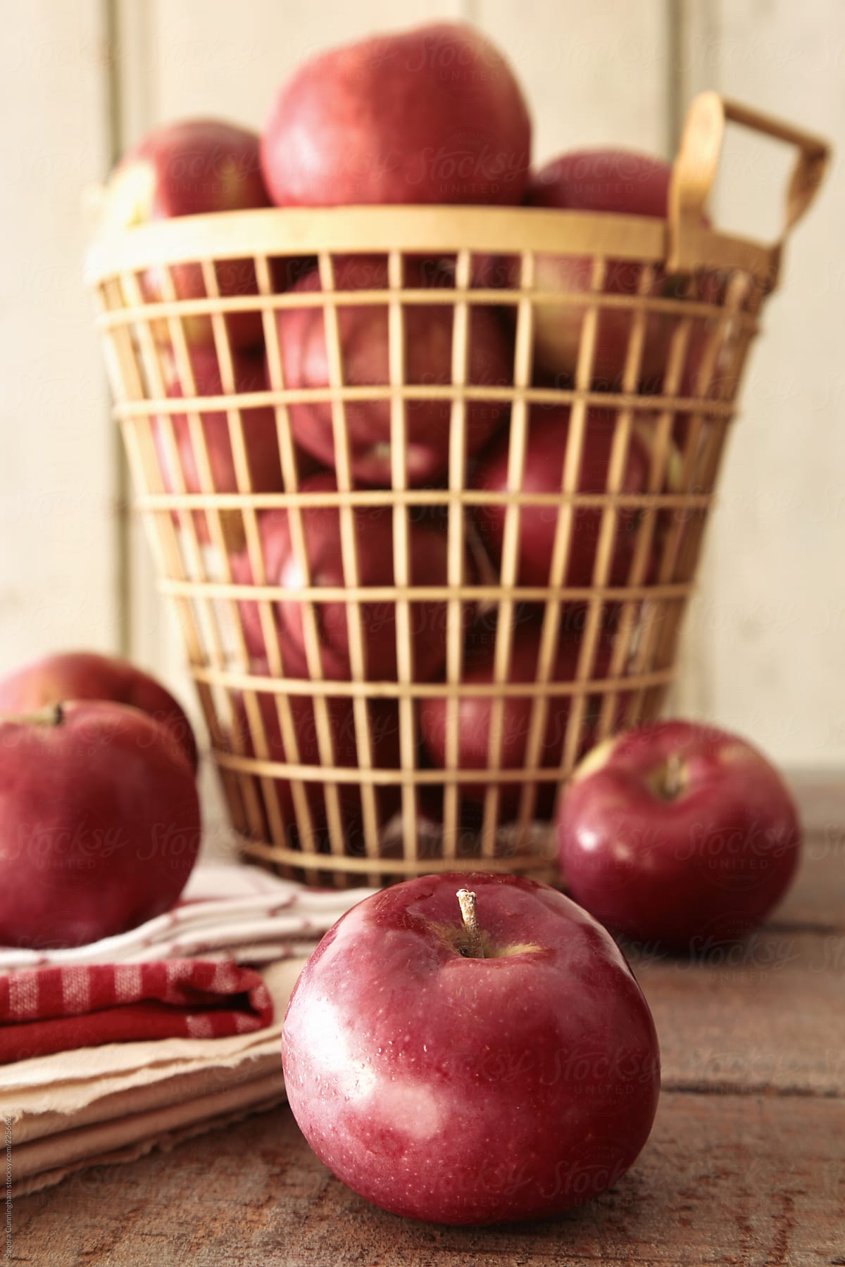 "Juicy Red Apples" by Stocksy Contributor "Sandra Cunningham" - Stocksy