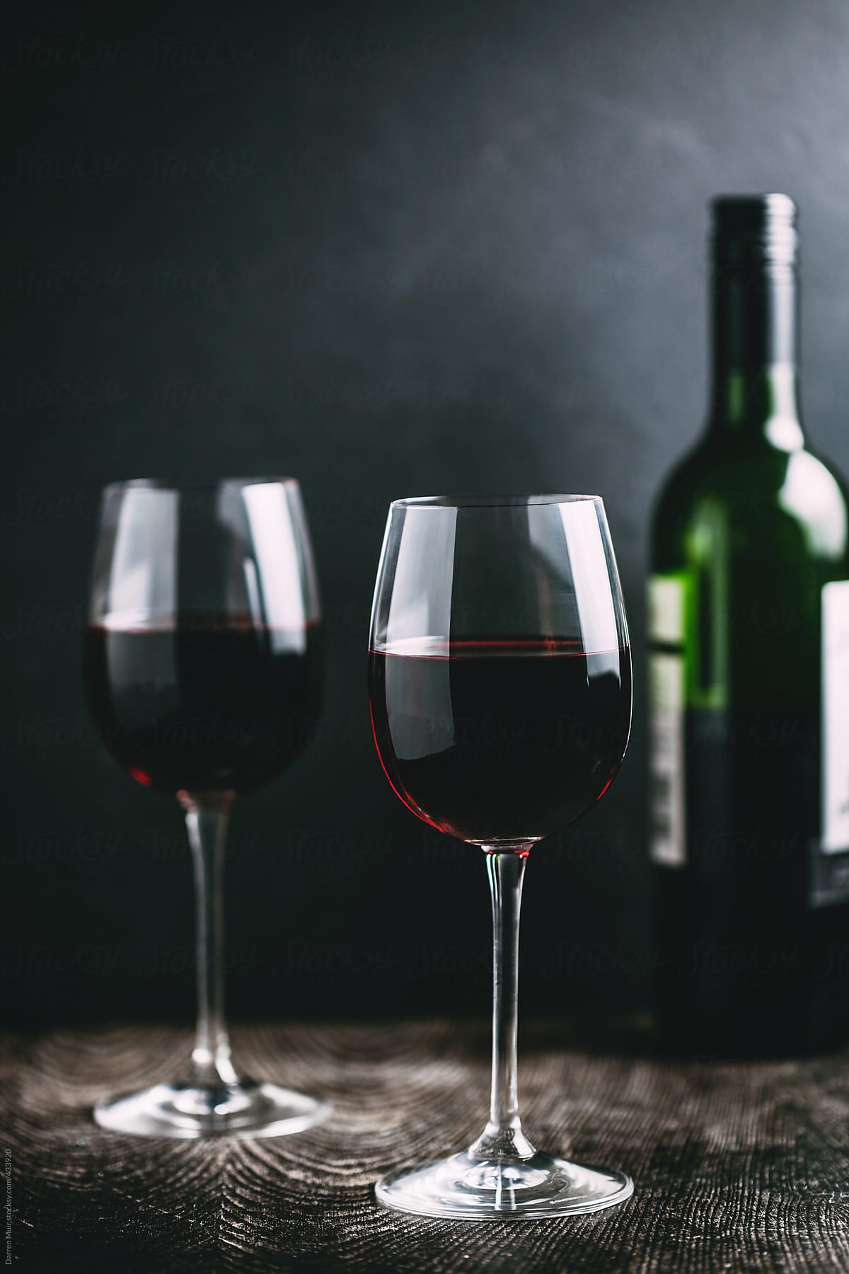"Red Wine." by Stocksy Contributor "Darren Muir" - Stocksy