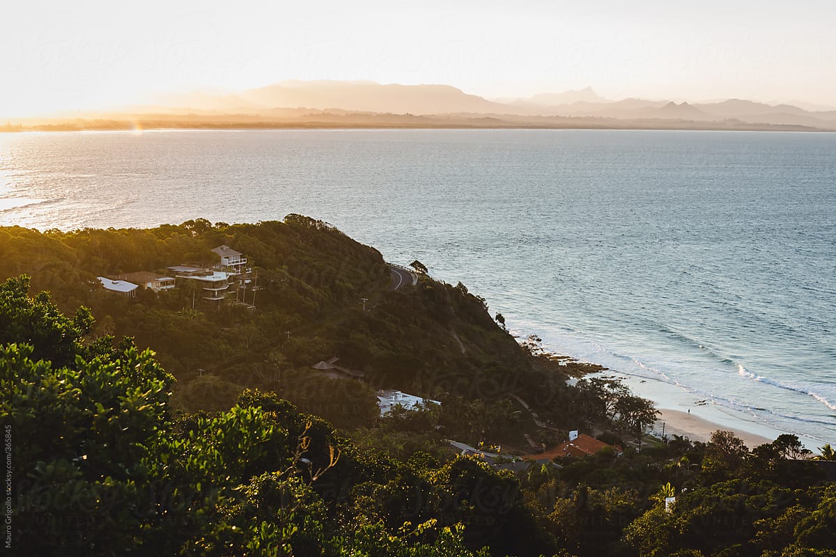 "Beautiful View Of The Coast At Sunset" by Stocksy Contributor "Mauro ...
