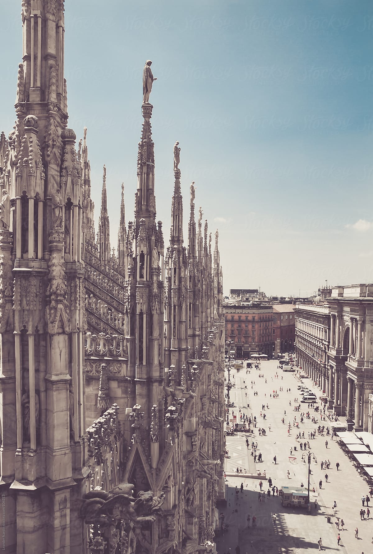 "View From The Duomo In Milan" by Stocksy Contributor "Akela - From Alp ...
