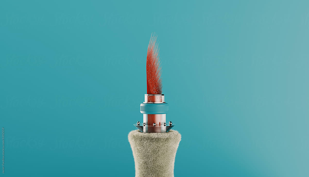 3d Fashion And Abstract Gas Tube Stock Image Everypixel