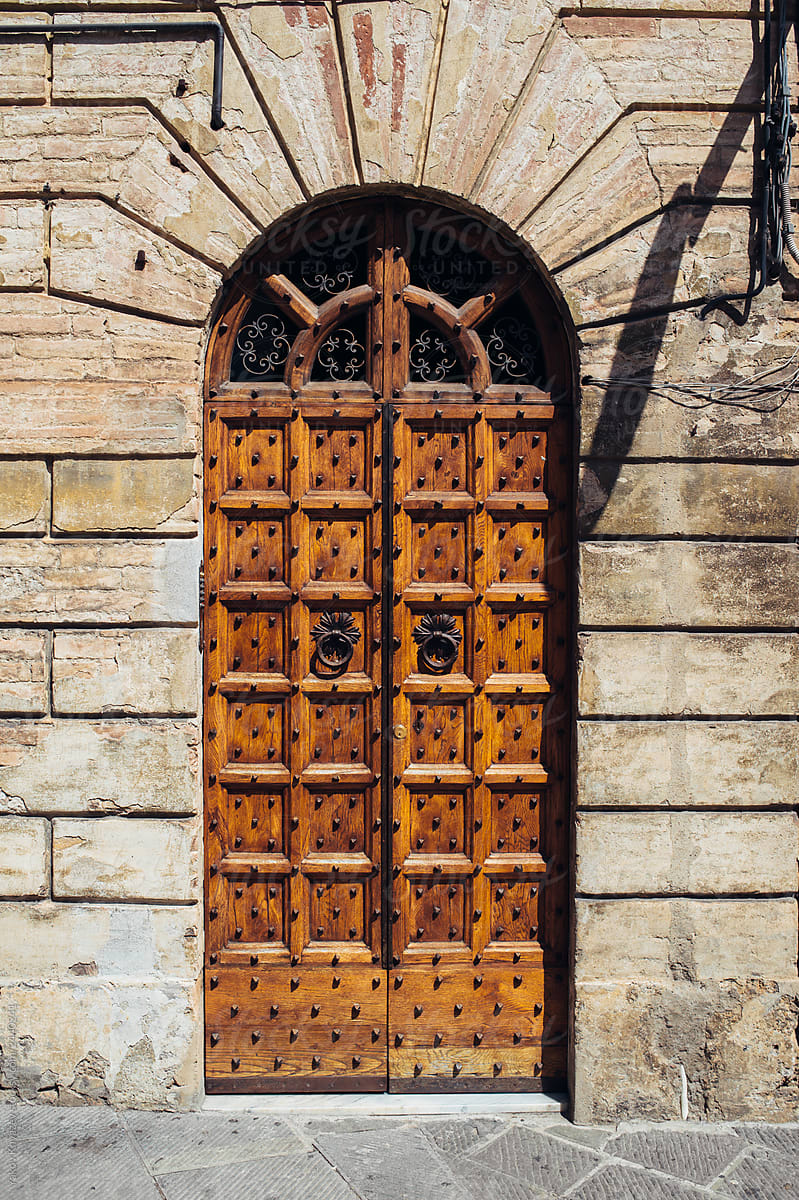 "Traditional Door With Decorations Of Italian House" by Stocksy ...