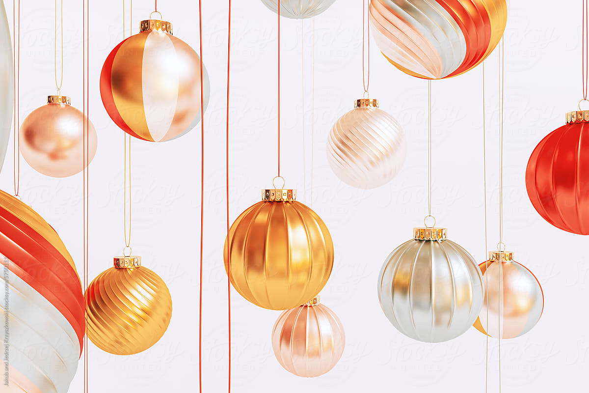 «Christmas Decorations Background» de Stocksy Colaborador "Jakub and ...