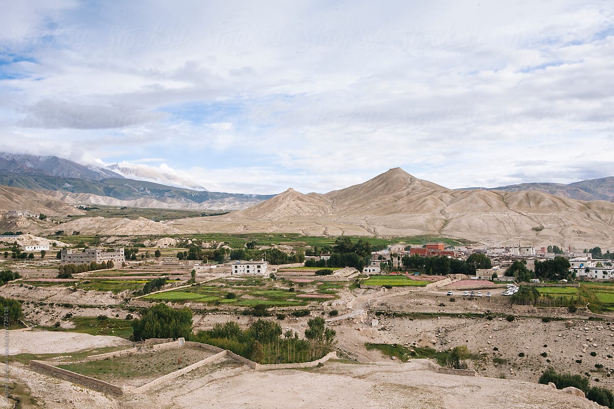 "The Village Of Lo Manthang In Upper Mustang." by Stocksy Contributor ...