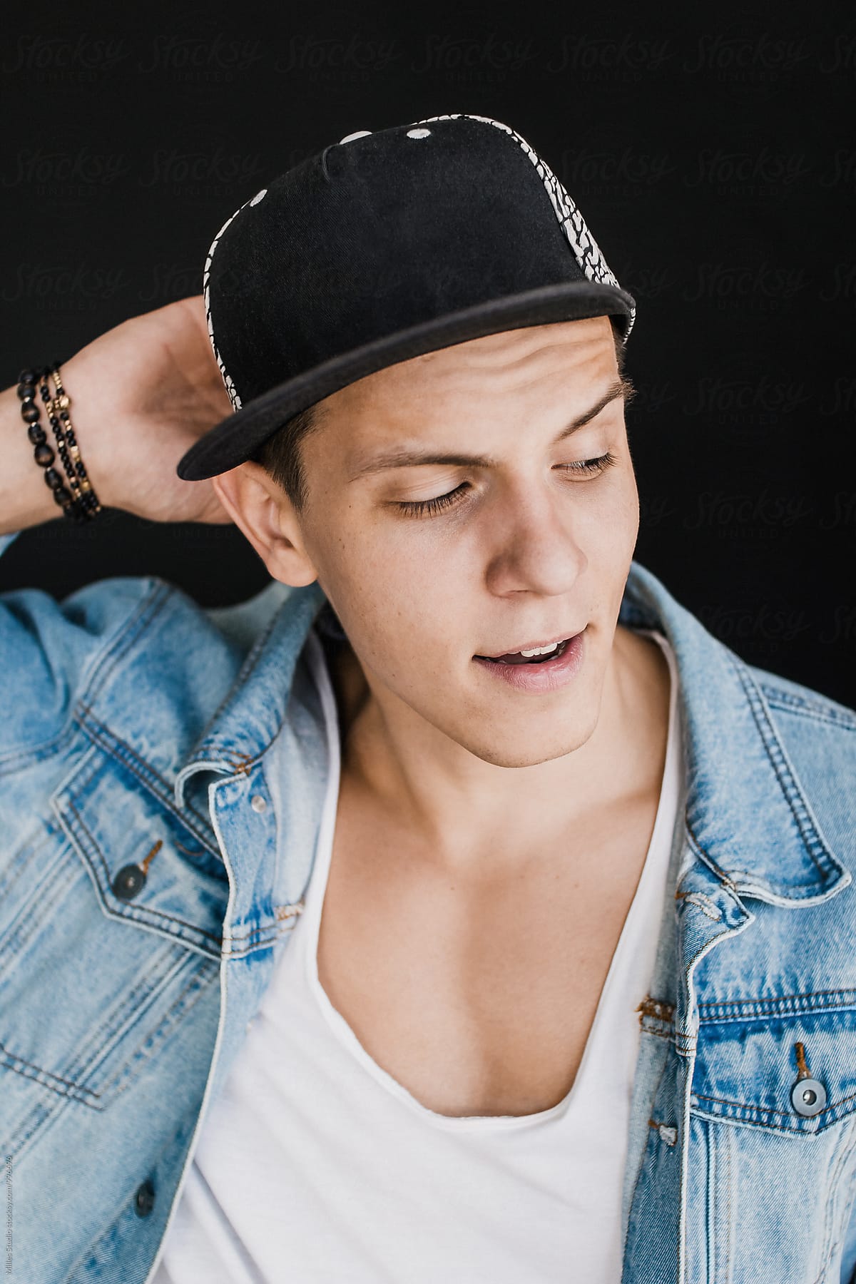 "Male Portrait" by Stocksy Contributor "Milles Studio" - Stocksy