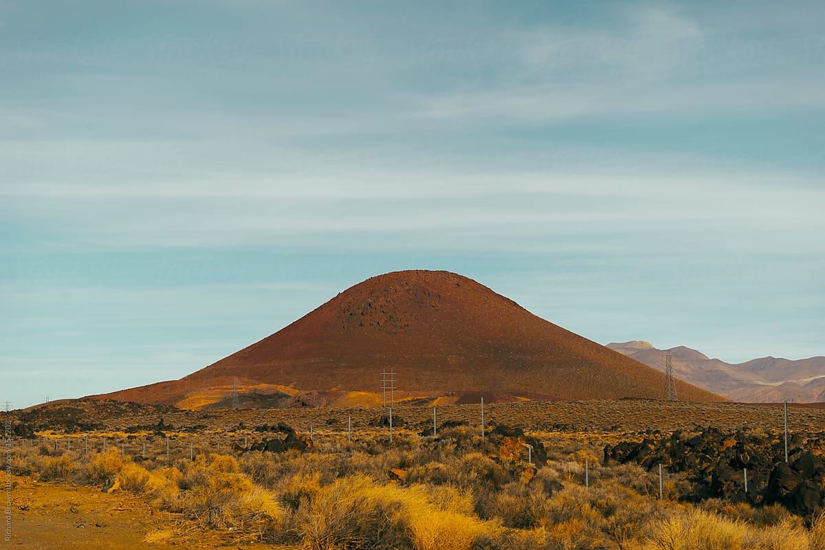 "Red Hill Cinder Cone, Nevada" by Stocksy Contributor "Richard Brown ...