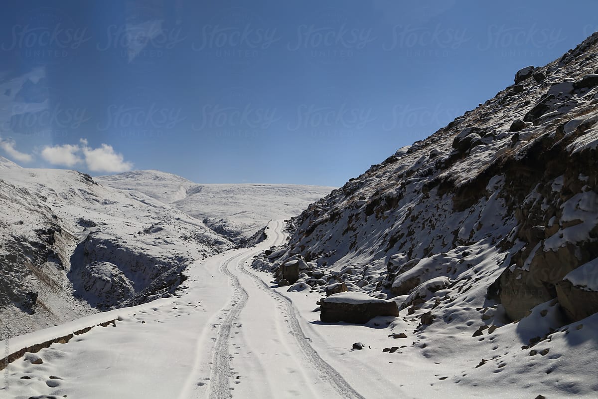 "The Fresh Snow At Deosai National Park In Winter" by Stocksy ...