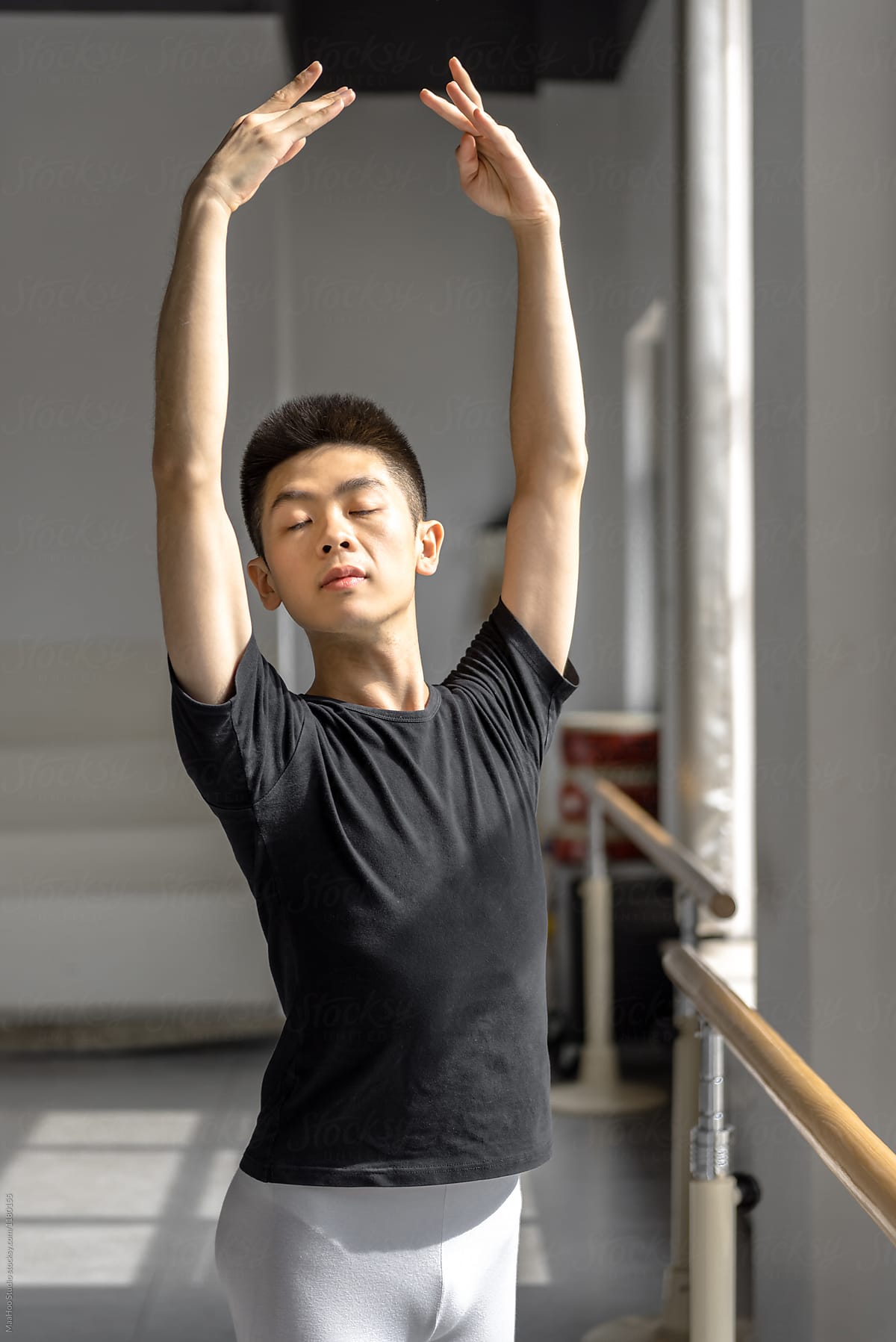 "Professional Male Dancer Practicing Movement" by Stocksy Contributor ...
