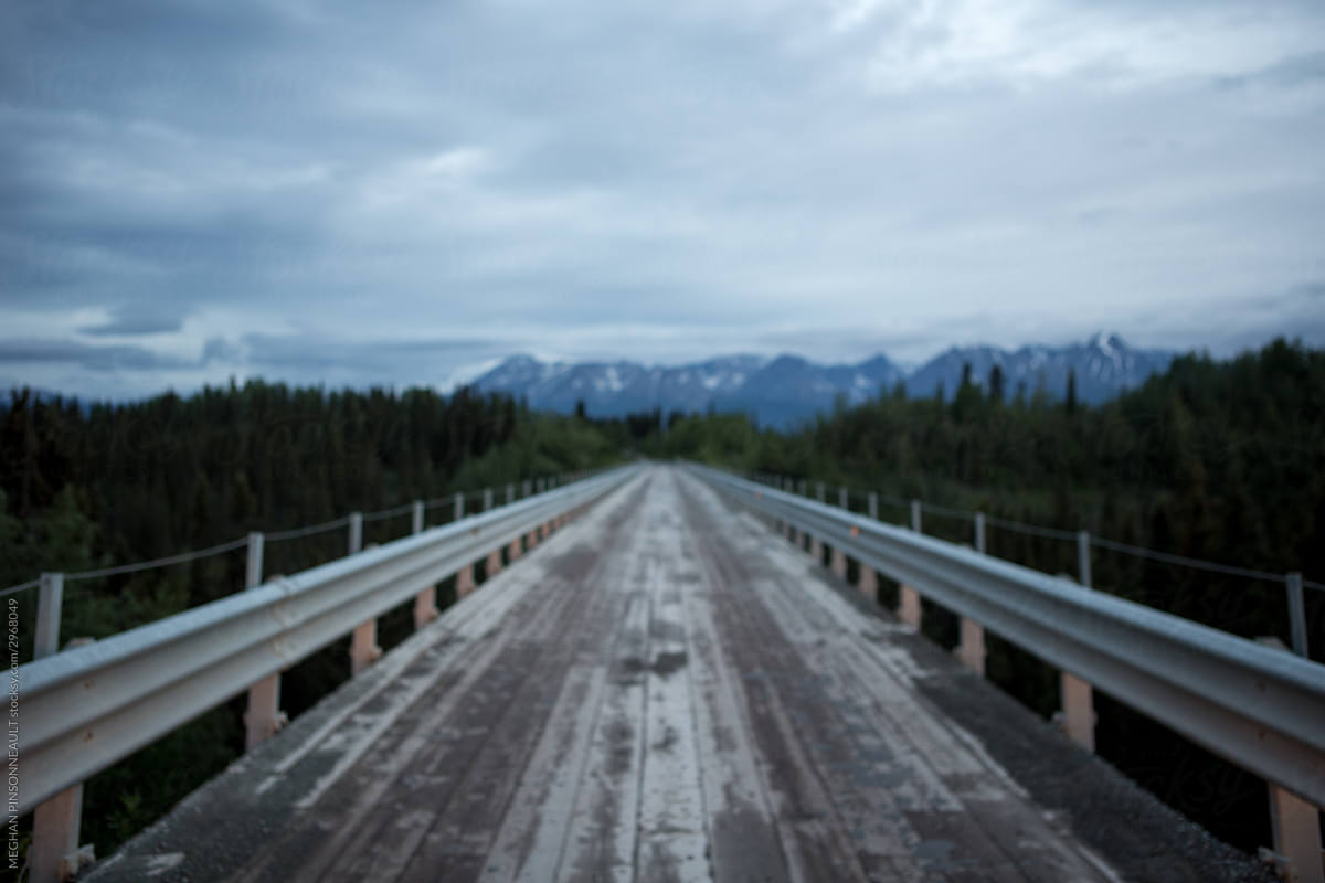 "Midnight In Alaska" by Stocksy Contributor "Meg Pinsonneault" - Stocksy