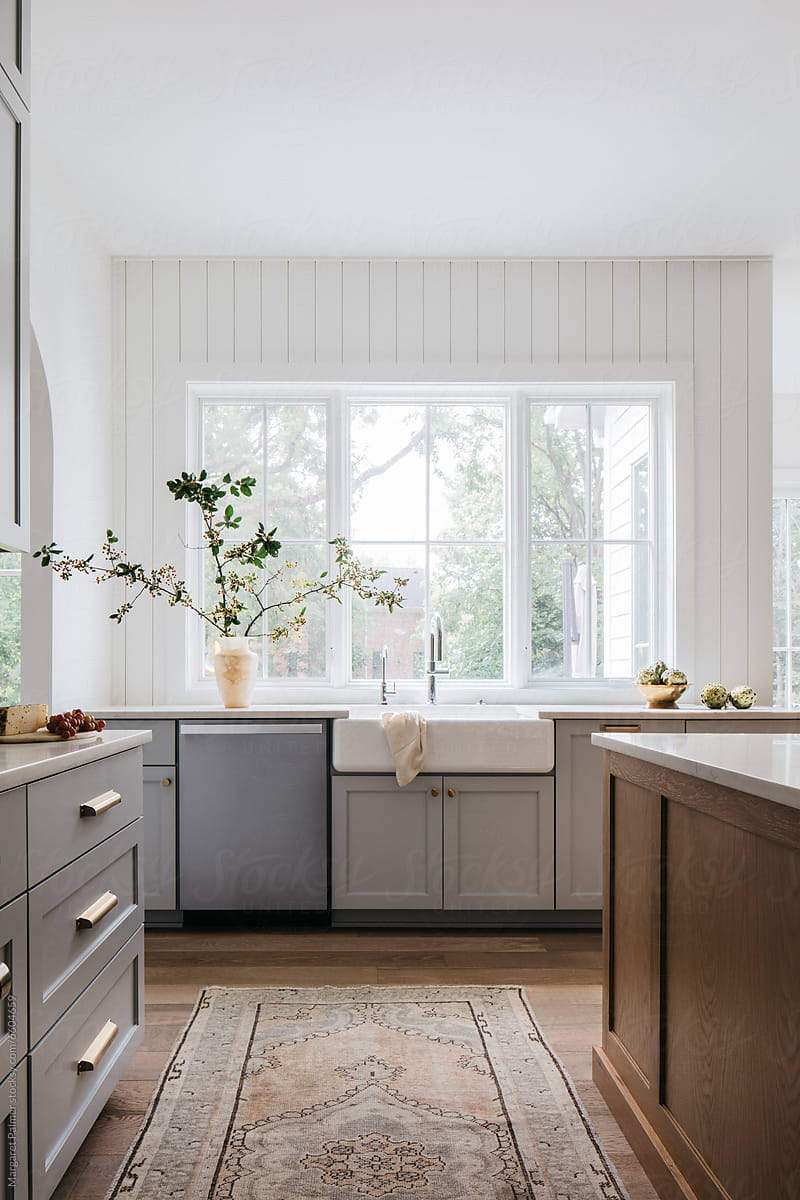 "Kitchen Sink With A View" by Stocksy Contributor "Margaret Palmer ...