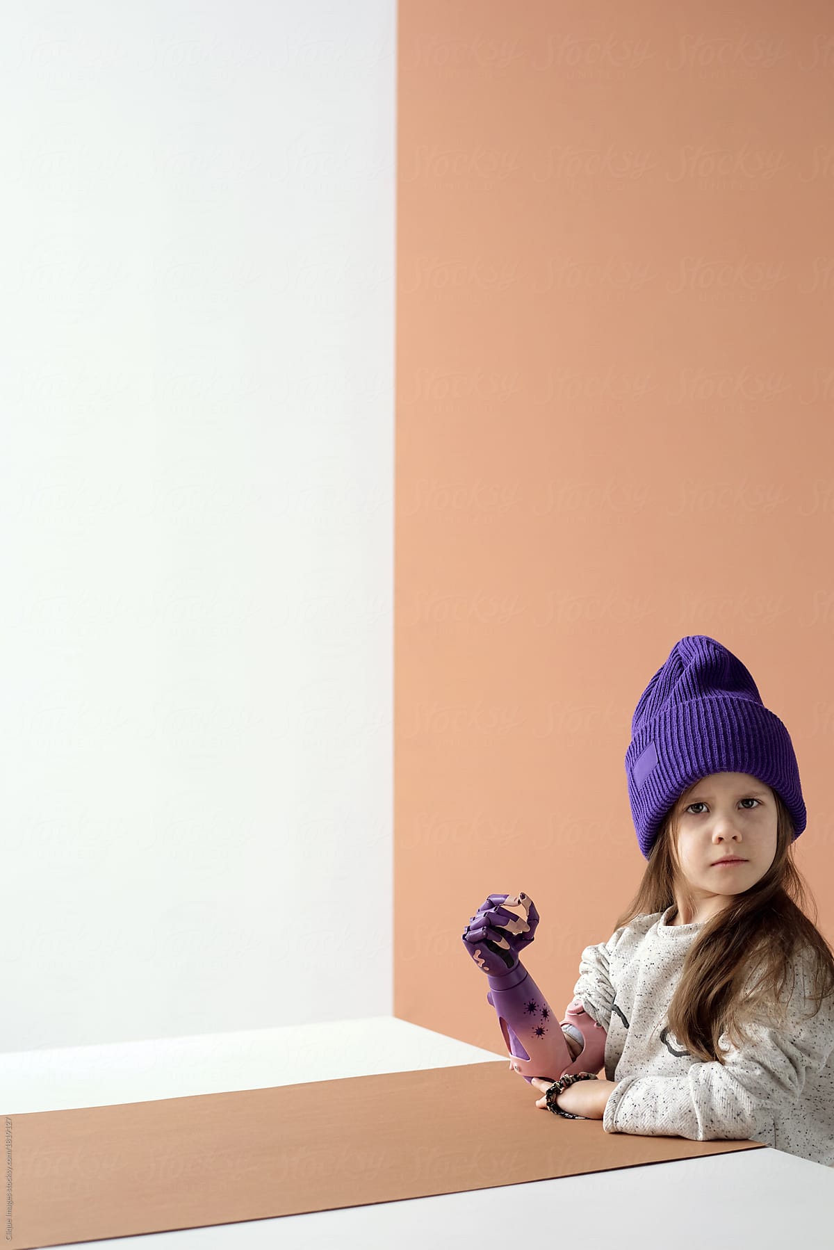 "Funny Girl With Prosthetic Hand" by Stocksy Contributor "Clique Images ...