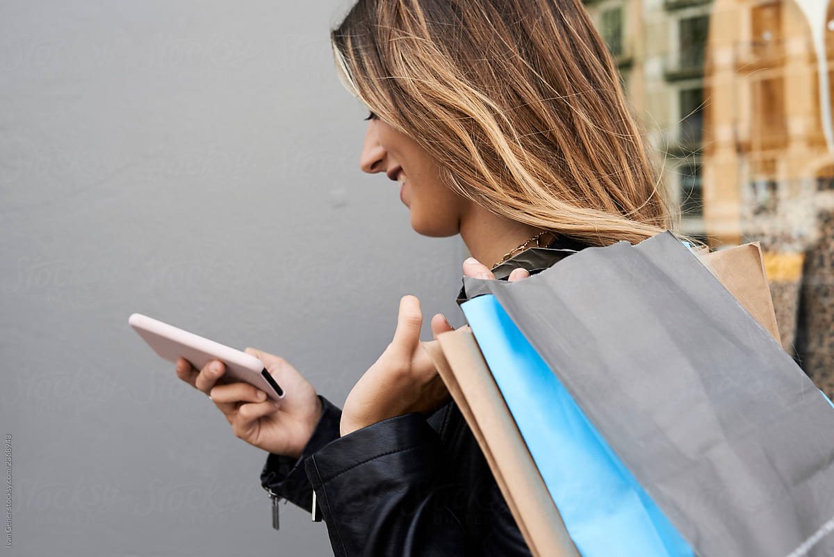 "Day Out Shopping In The City." by Stocksy Contributor "Ivan Gener ...