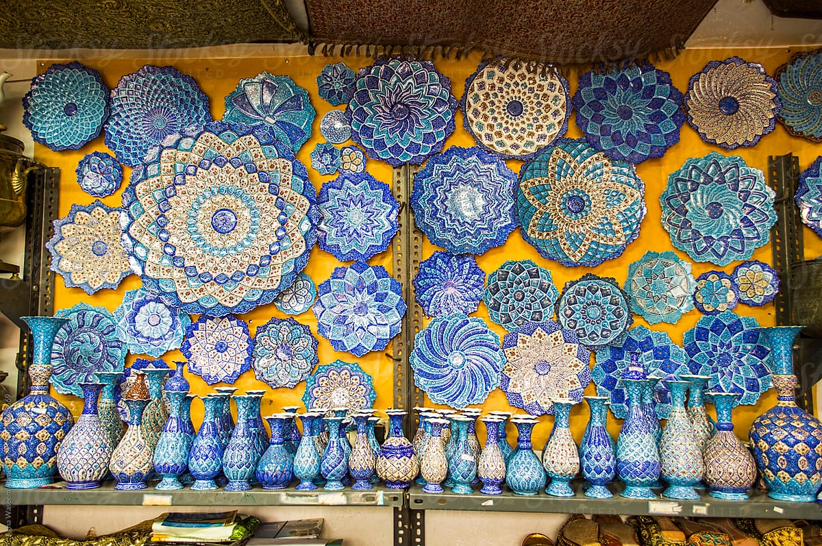 "Ceramic Constellations: A Symphony In Blue"" by Stocksy Contributor ...