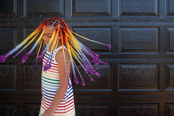 Rainbow Braids
