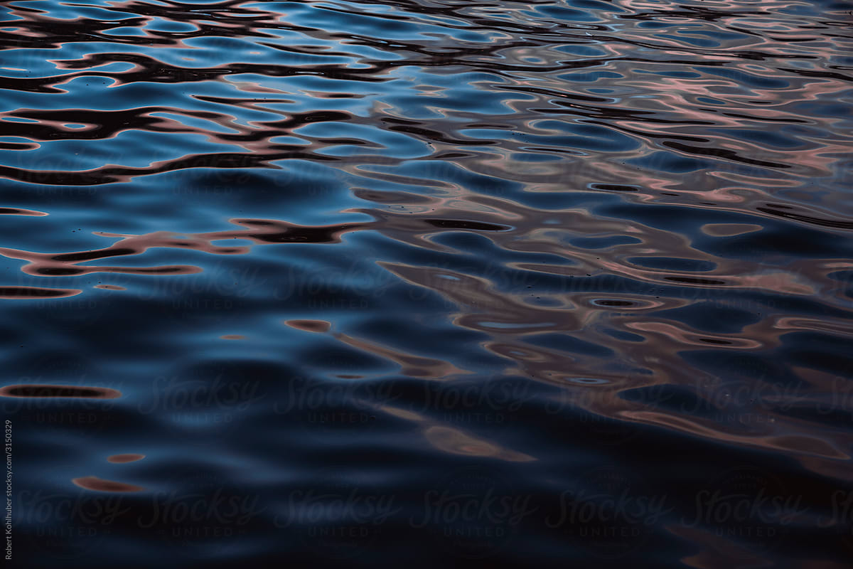 "Dark Reflections On Water Surface Of Lake" by Stocksy Contributor ...