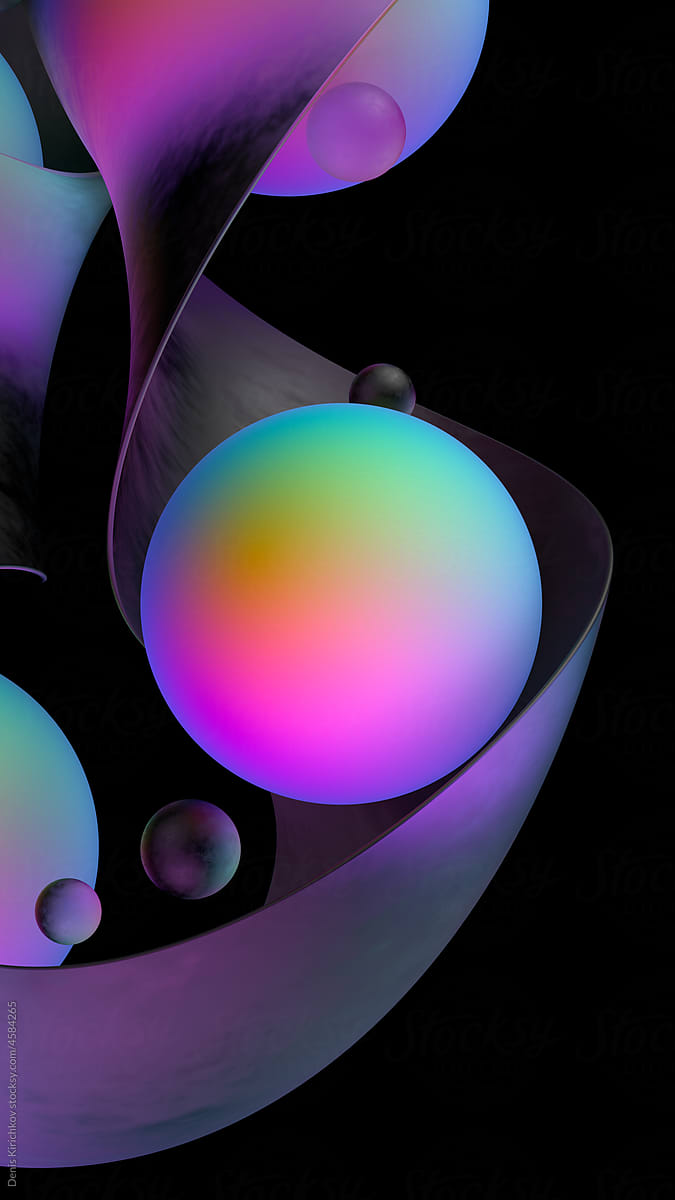 "Rainbow Sphere In The Band." by Stocksy Contributor "Denis Kirichkov ...