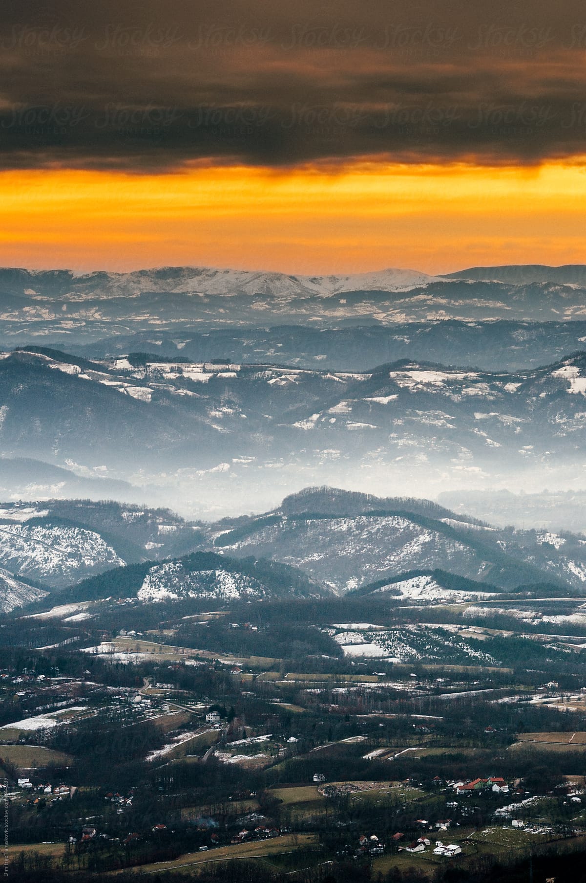 "Amazing View From The Mountain Peak" by Stocksy Contributor "Dimitrije ...