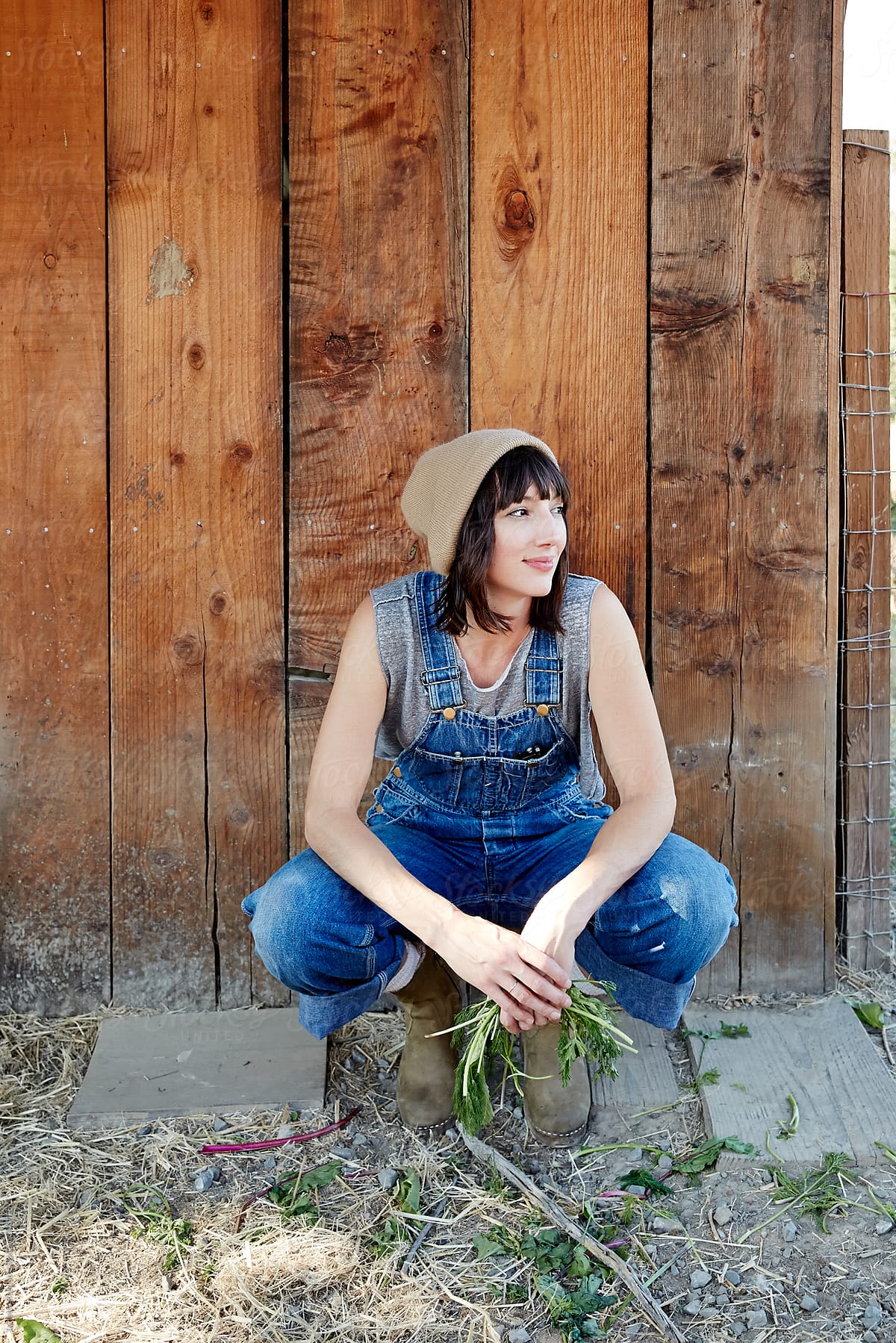 "Portrait Of Woman On Farm" by Stocksy Contributor "Trinette Reed ...