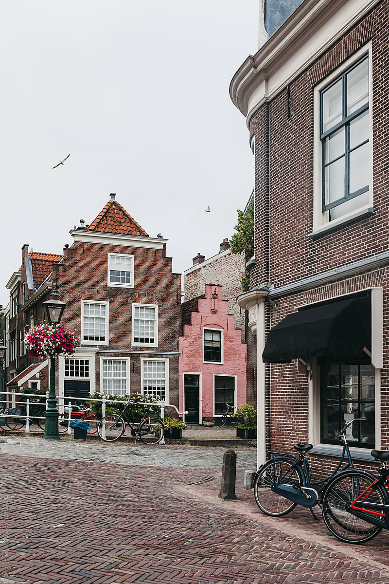 "Cute Little Street Corner In Holland" by Stocksy Contributor "Cindy ...