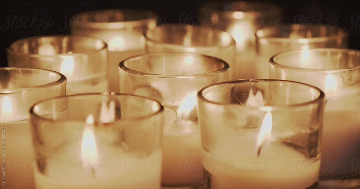 "Candles At Night" by Stocksy Contributor "Maryanne Gobble" - Stocksy