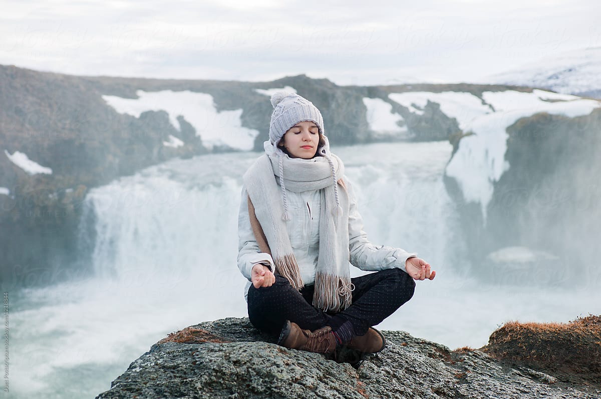 "Woman against Waterfall" by Stocksy Contributor "Duet Postscriptum ...