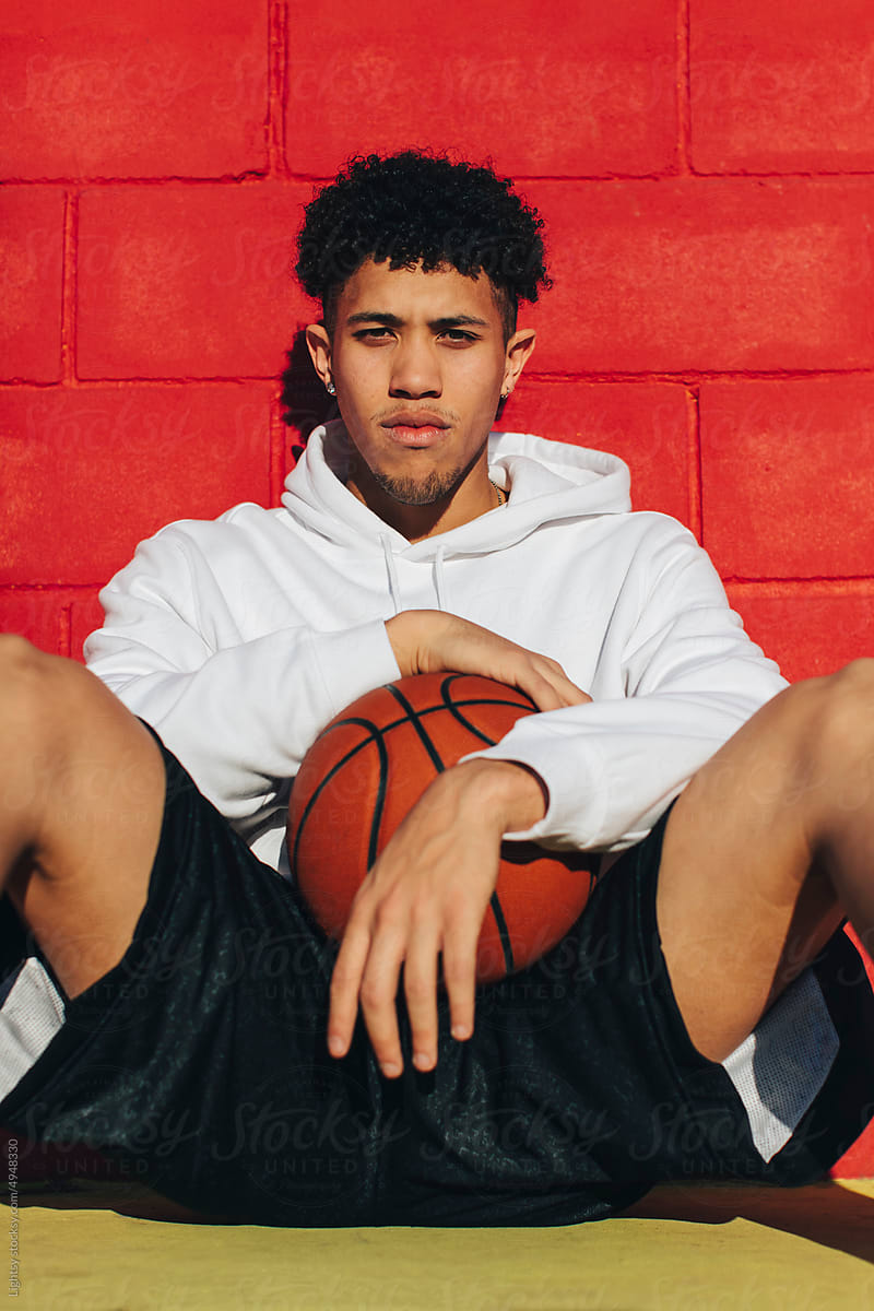 "Portrait Of A Handsome Basketball Player" by Stocksy Contributor ...