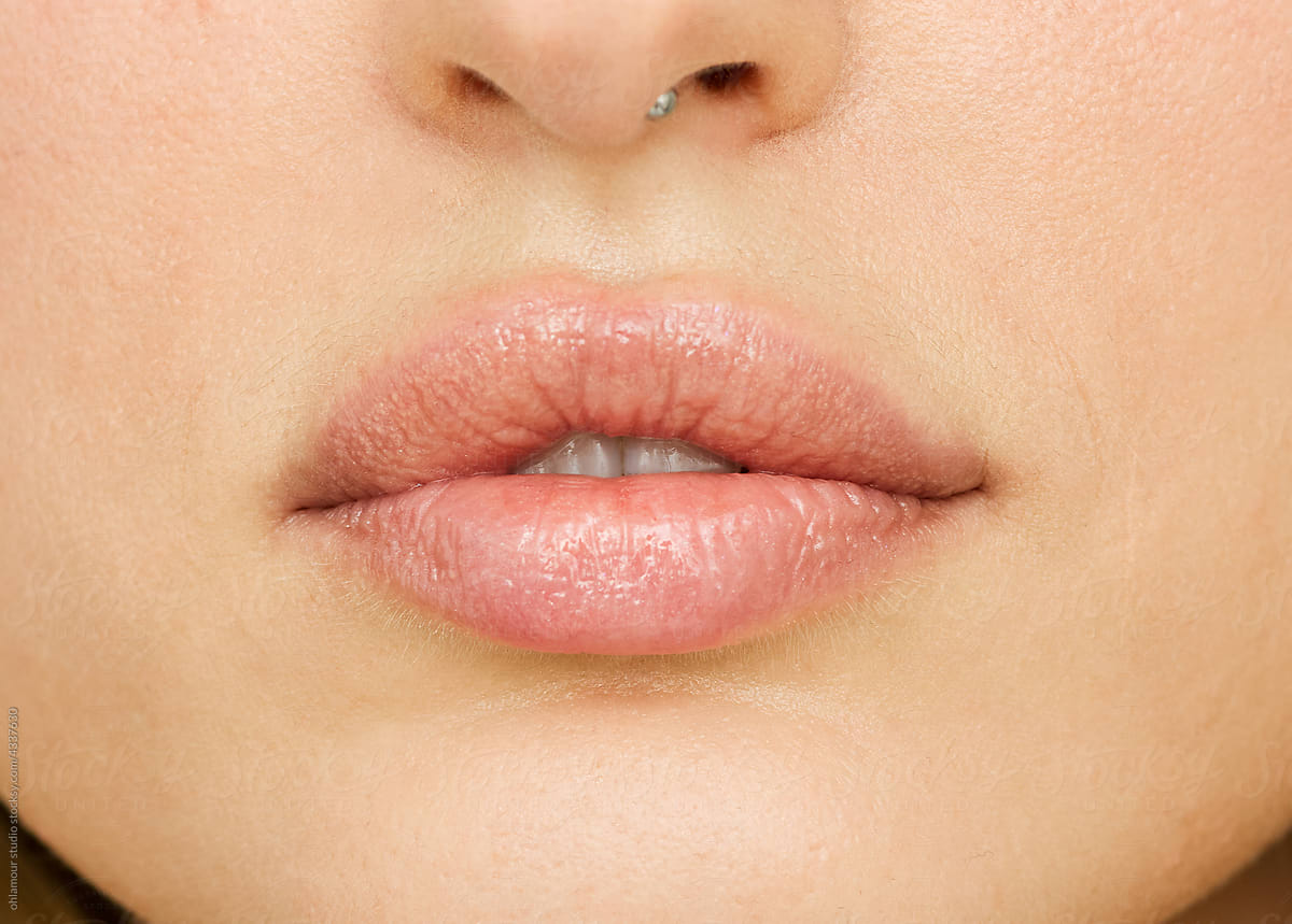 "Lip Closeup" by Stocksy Contributor "Ohlamour Studio" - Stocksy