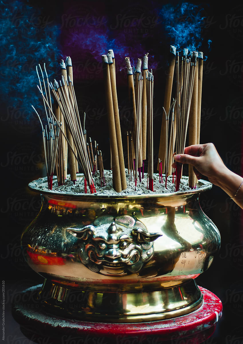 Prayer Sticks In Chinese Temple Del Colaborador De Stocksy Alexander Prayer Sticks In Chinese Temple Del Colaborador De Stocksy Alexander