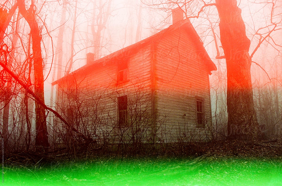 "Haunted House In Fog" by Stocksy Contributor "David Rothschild" - Stocksy