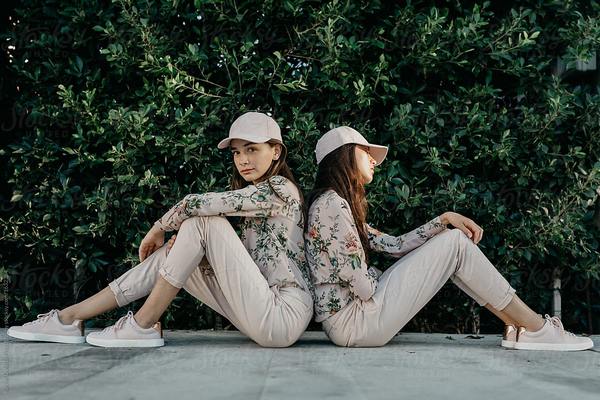 "Two Women In Matching Pink Outfits" by Stocksy Contributor "Mango ...