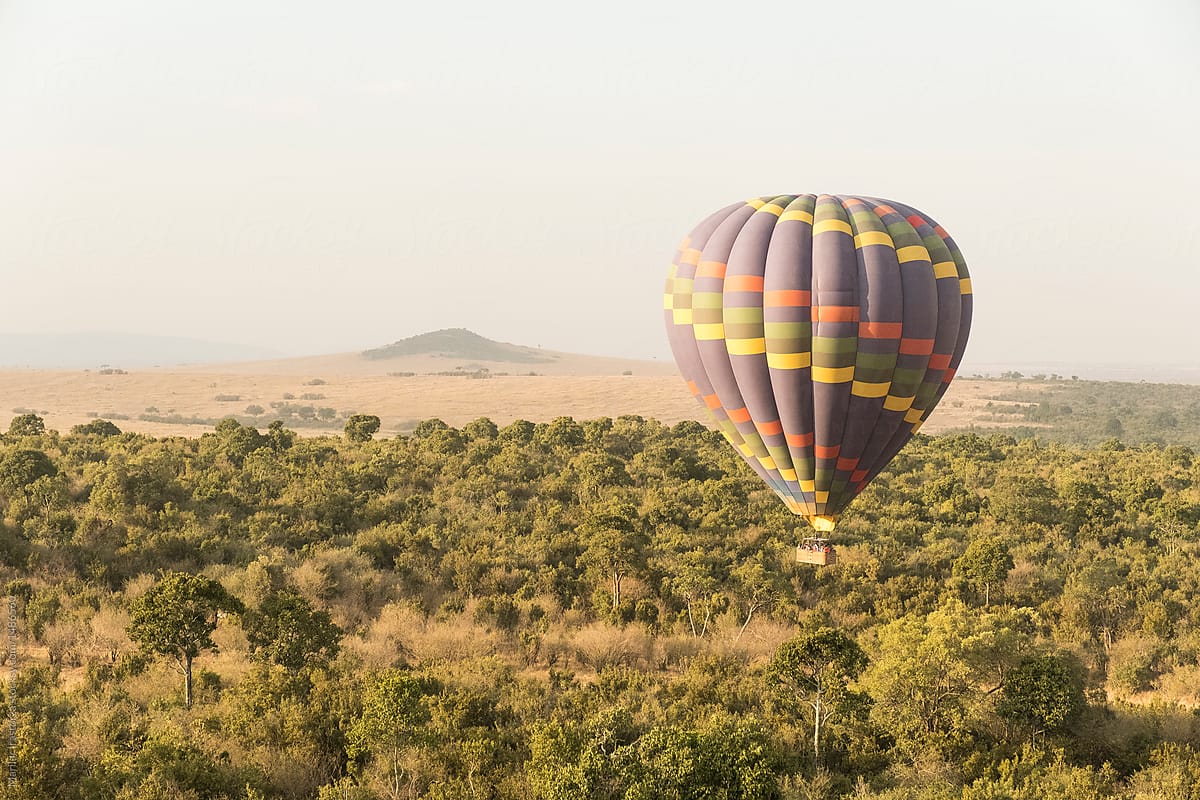 "Balloons Over Maasai Mara" by Stocksy Contributor "Marilar Irastorza ...