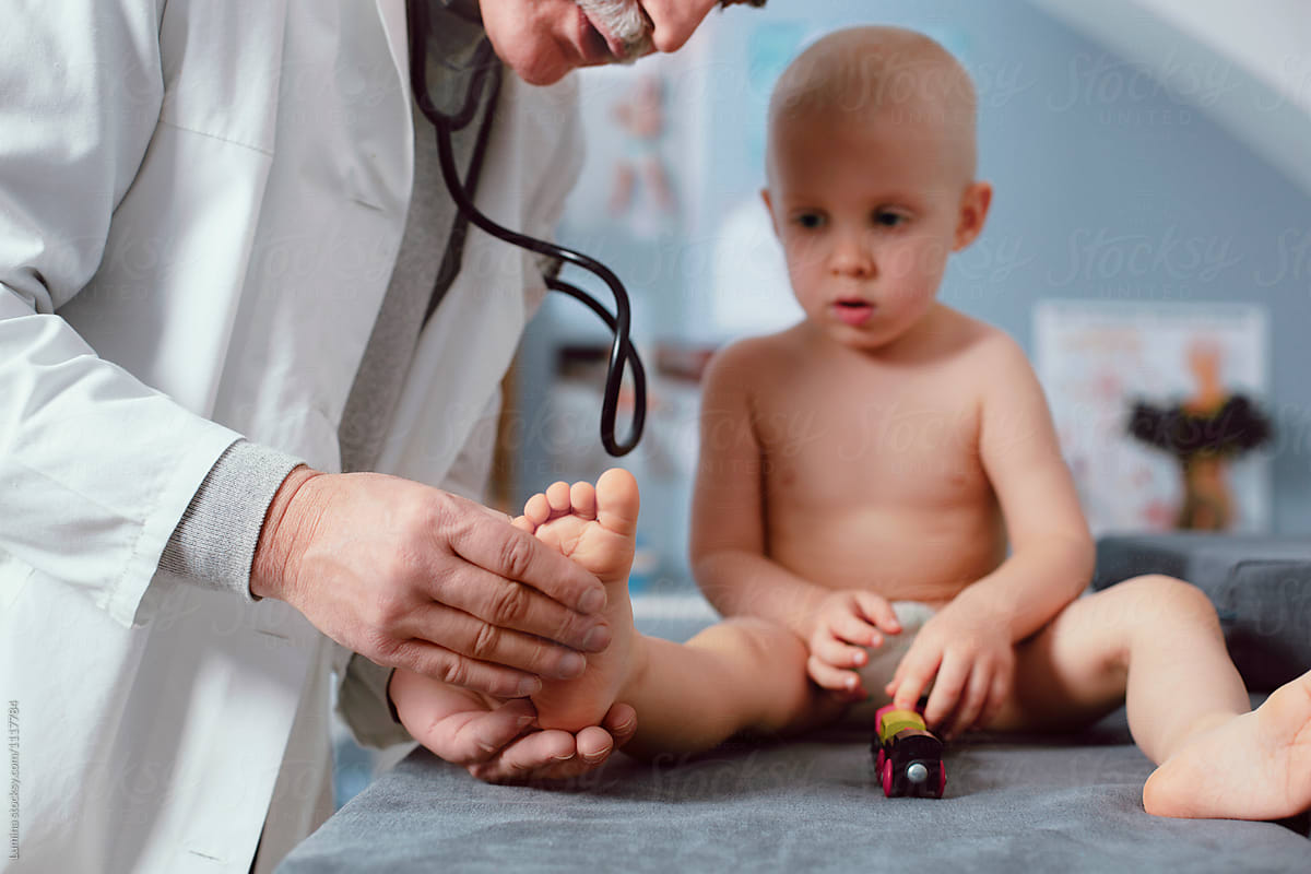 "Cute Caucasian Boy At The Doctor's" by Stocksy Contributor "Lumina ...